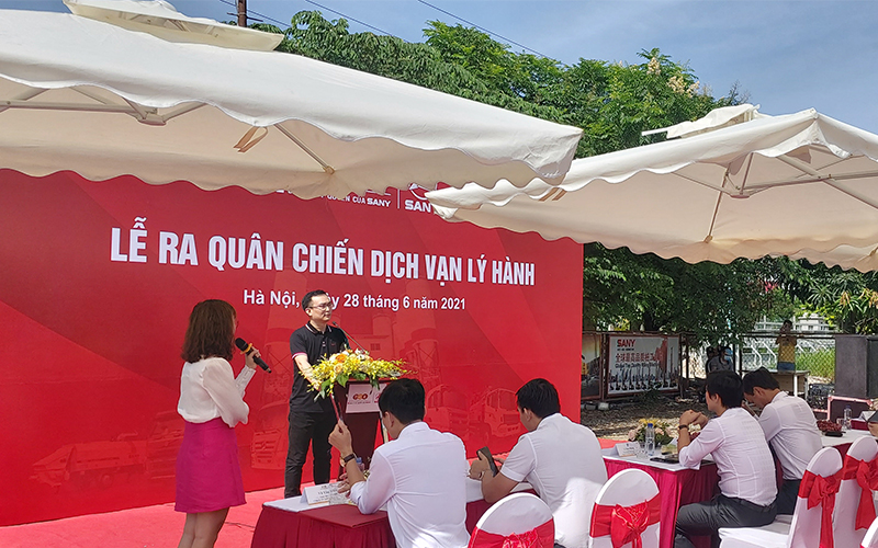 Vietnam SANY Service Tour Officially Launched