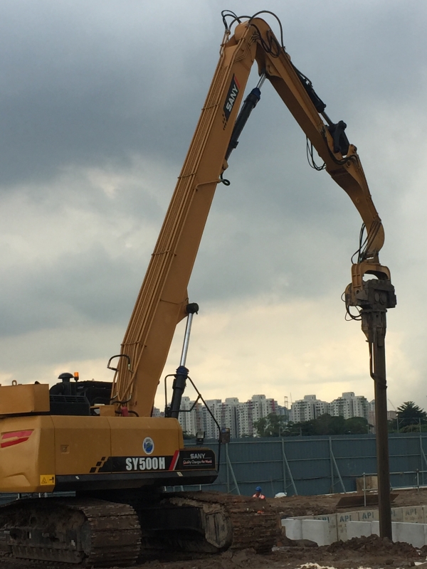 SANY SY500H 50 Ton Mining Excavators Construction Projects