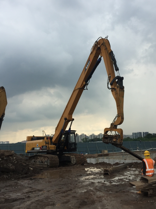 SANY SY500H 50 Ton Mining Excavators Construction Projects