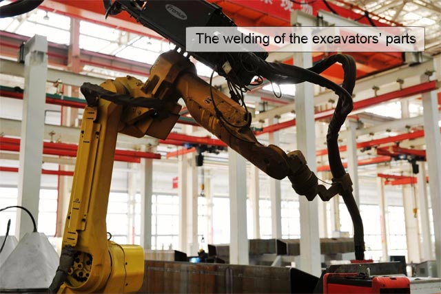 SANY excavator assembly facility- the most beautiful factory in China