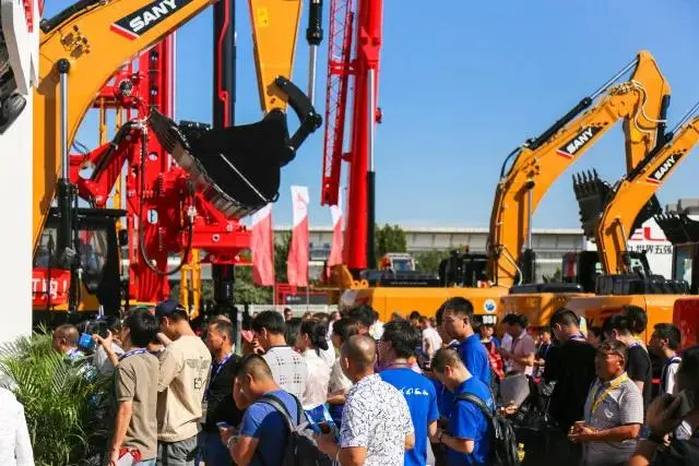 New Sany catches eyes at China BICES 2017