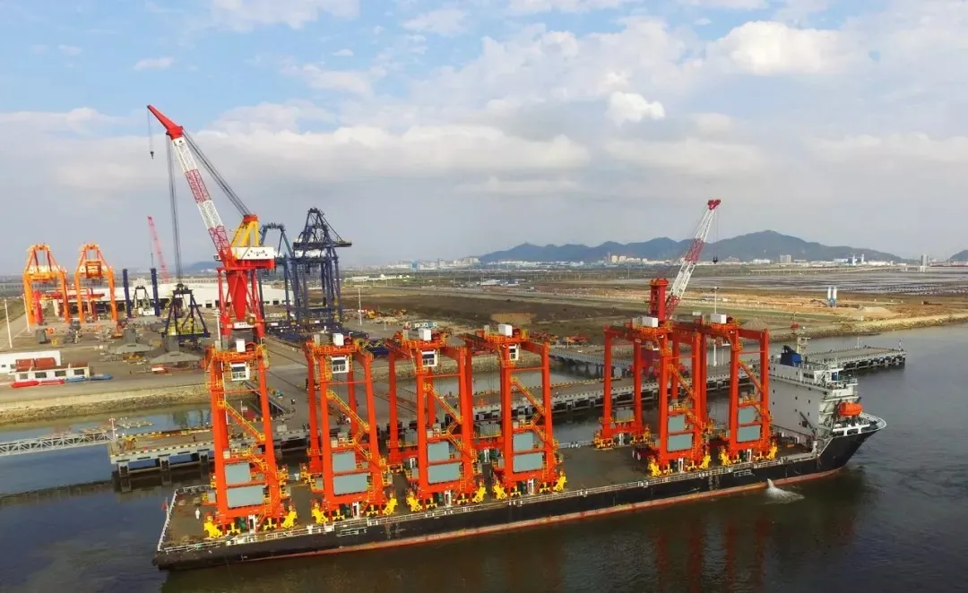 Sany RTG Shipped to HIT on Sany’s Day