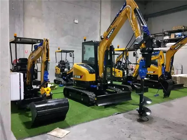 [DDT Express] SANY mini excavators arrive at exhibition site