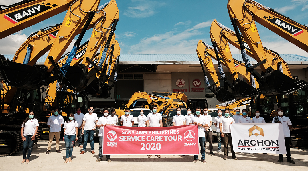 SANY annual service campaign 2020 kicks off in the Philippines