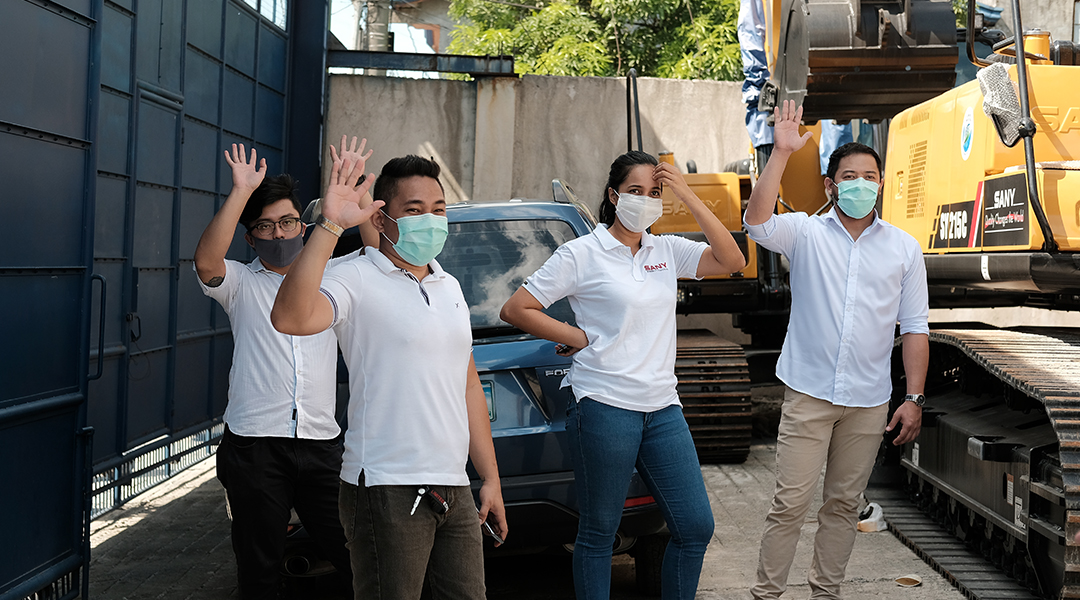 SANY annual service campaign 2020 kicks off in the Philippines