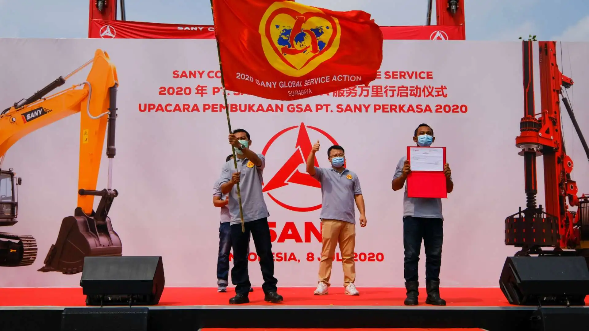 Service polishes the brand image —— SANY launches annual se...