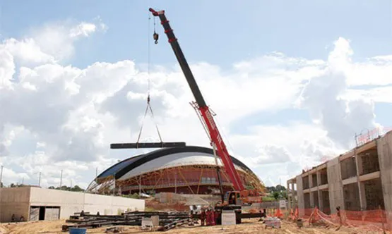 Sany Expands in Brazil as Rio Olympics Construction Continue...