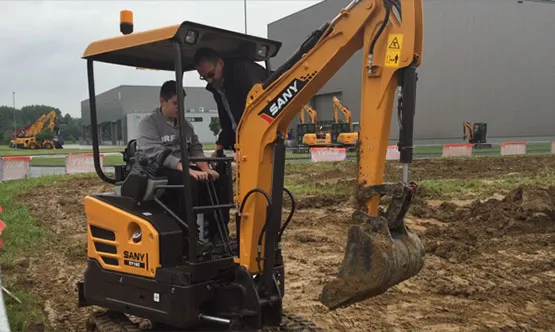 Sany Europe Promotes Excavators at Open Day Event