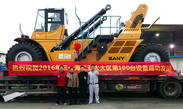 SANY Asia-Pacific’s 100th mobile port machine ready for ship...