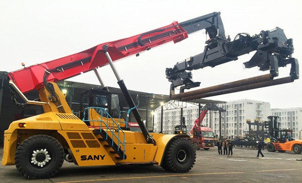 What makes SANY reach stackers so popular in Asia Pacific