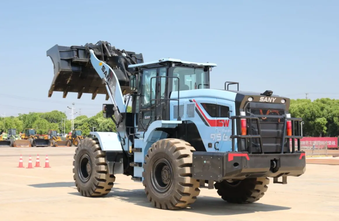 Electric Wheel Loader | Charge Forward, Load More | SANY Group