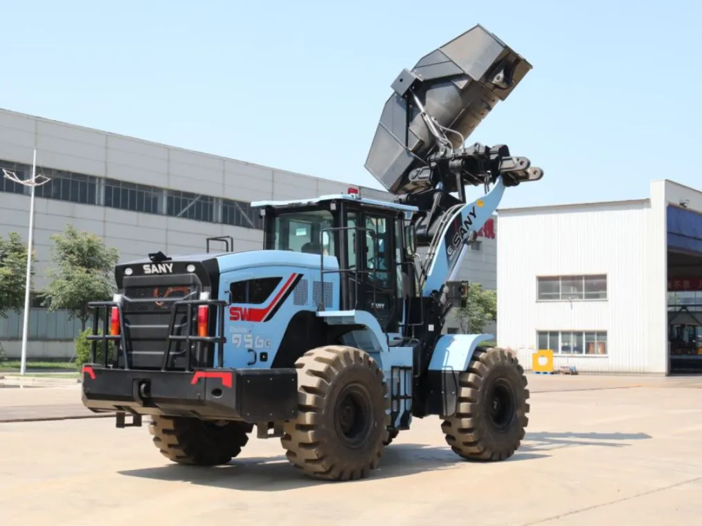 Electric Wheel Loader | Charge Forward, Load More | SANY Group