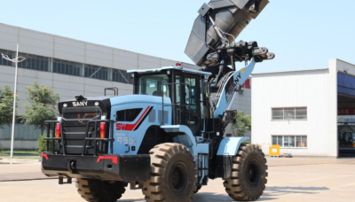 Electric Wheel Loader | Charge Forward, Load More | SANY Group