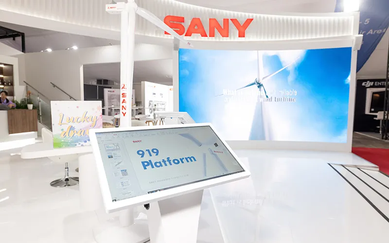 4 Días de Éxito de SANY Renewable Energy en HUSUM WIND 2023