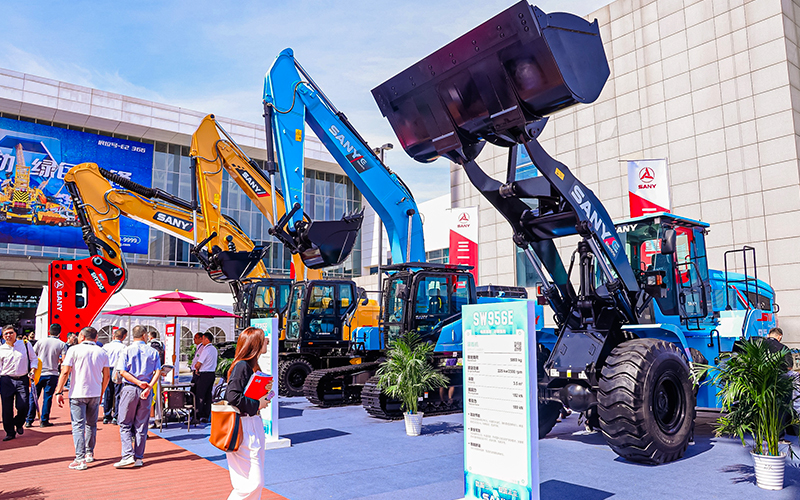 SANY Showcases "Three Transformations" Achievements at Beijing Exhibition