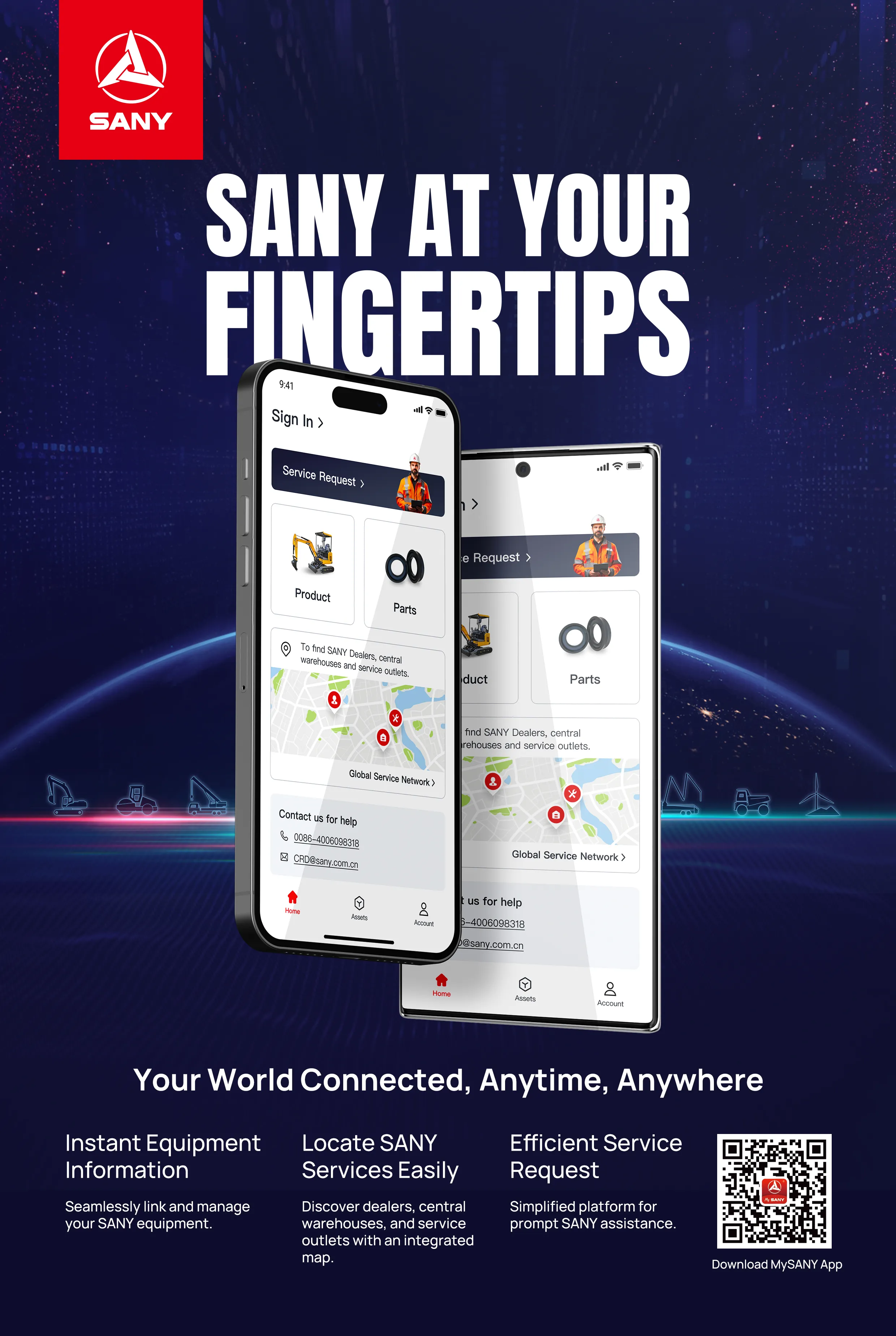 SANY Gruppe stellt MySANY-App vor und revolutioniert das Equipment ...