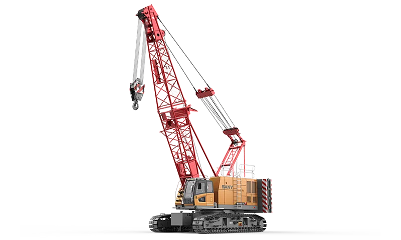 SCE1000A-EV | 100t Pure Electric Lattice Boom Crawler Crane | Crawler ...