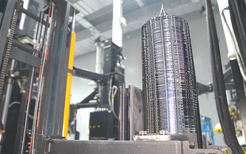 SANY's First Monocrystalline Silicon Rod is Rolled off the Assembly Line