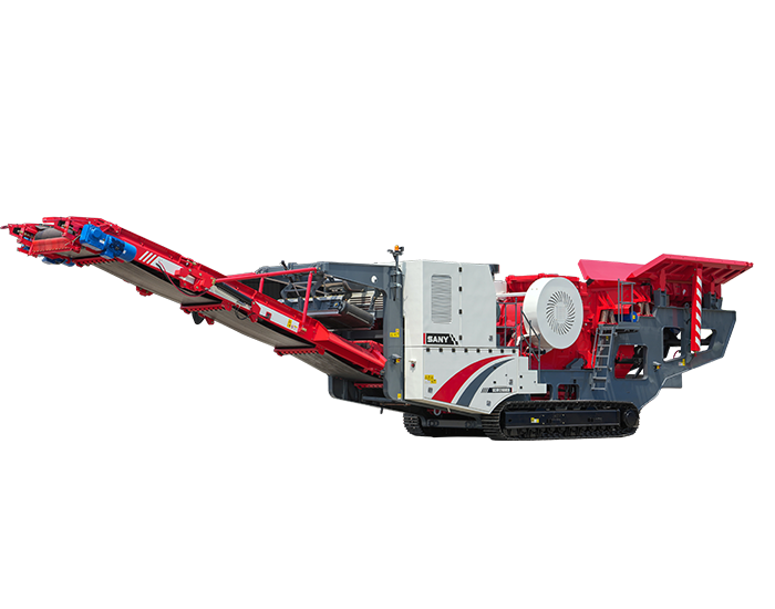 Mobile Jaw Crusher | Diesel+Electric Hybrid, Cost Reduction | SANY Group