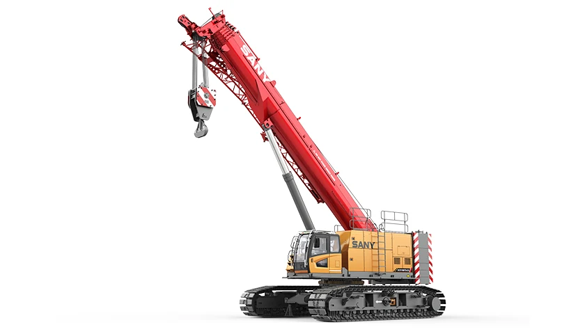 SCE1500TB-EV | 150t Pure Electric Telescopic Boom Crawler Crane ...