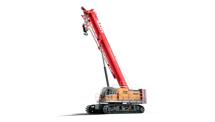 SCE1000TB-EV | 100t Pure Electric Telescopic Boom Crawler Crane ...