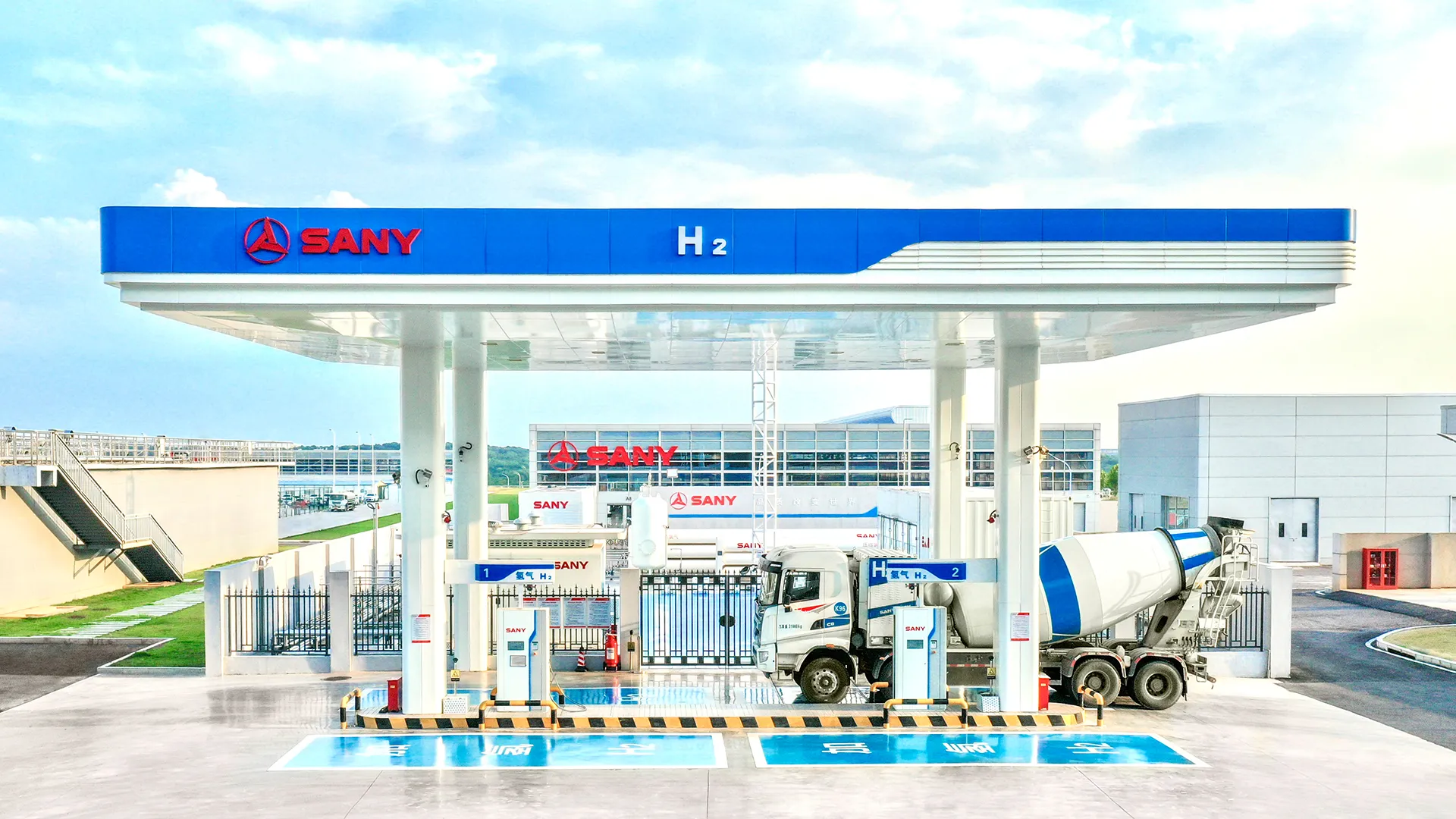 Hydrogen Refueling Station | Hydrogen Energy Producing Refuling Use ...