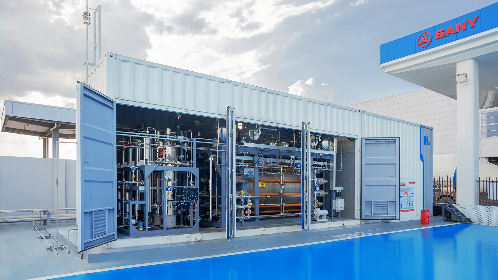 Hydrogen Refueling Station | Hydrogen Energy Producing Refuling Use ...