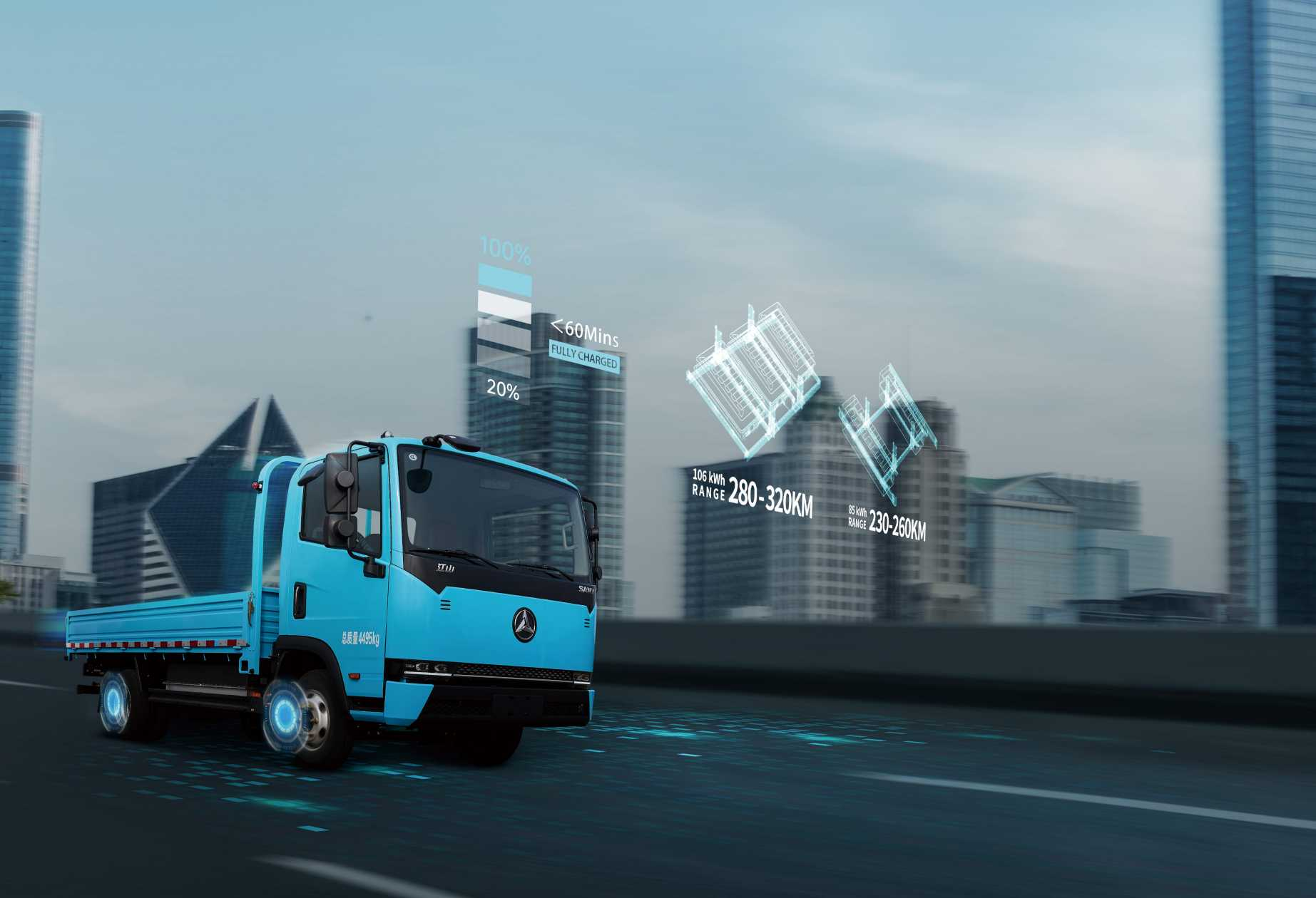 Electric Light Truck | Light On Weight, Heavy On Performance | SANY Group