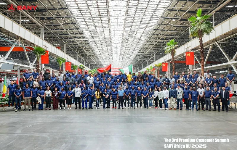 Welcome African Premium Customers：The 3rd SANY African BU Pr...