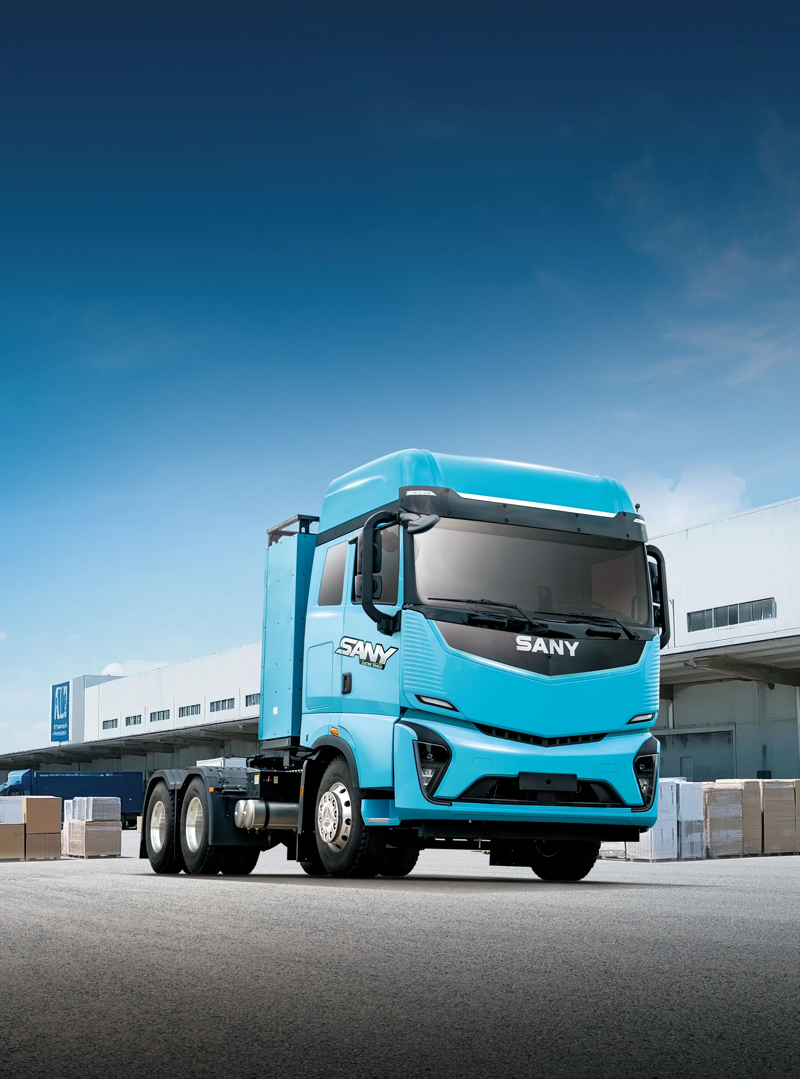 Electric Semi-trailer Tractor | Electric Semi-trailer Tractor | SANY Group
