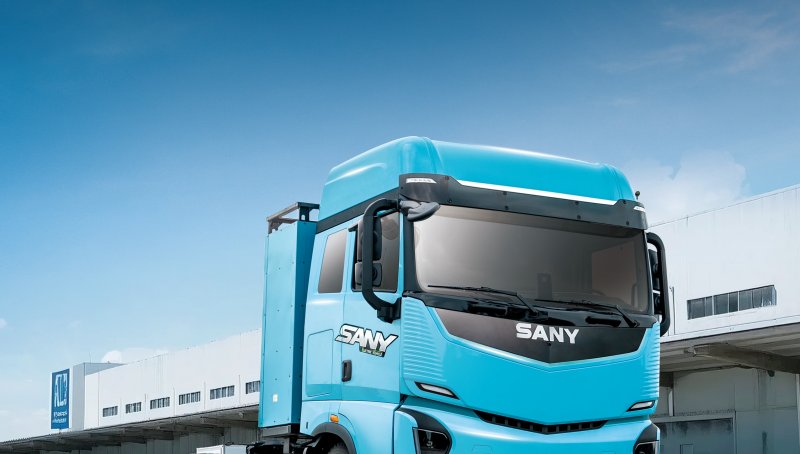 Electric Semi-trailer Tractor | Electric Semi-trailer Tractor | SANY Group