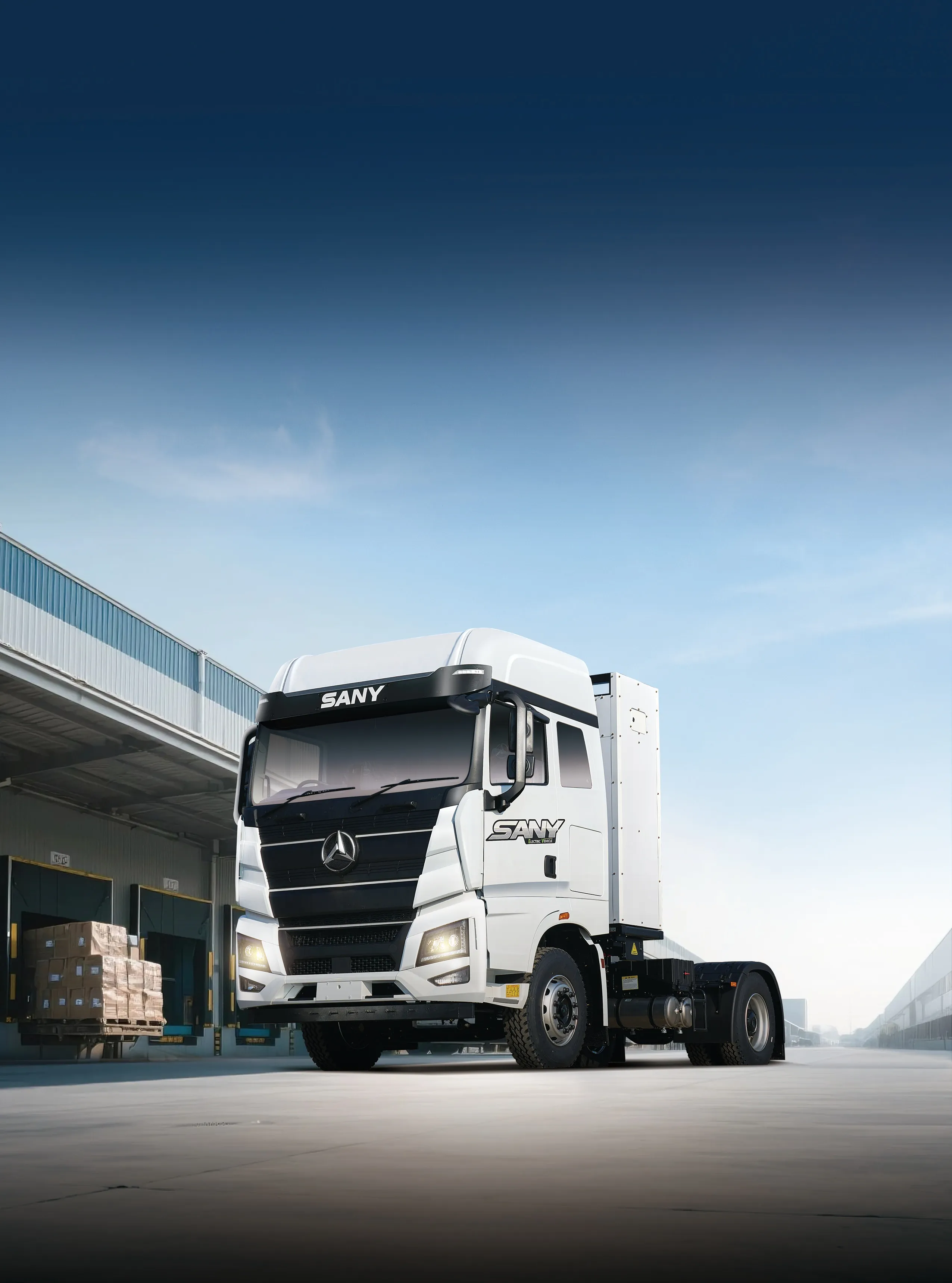 Electric Semi-trailer Tractor | Electric Semi-trailer Tractor | SANY Group