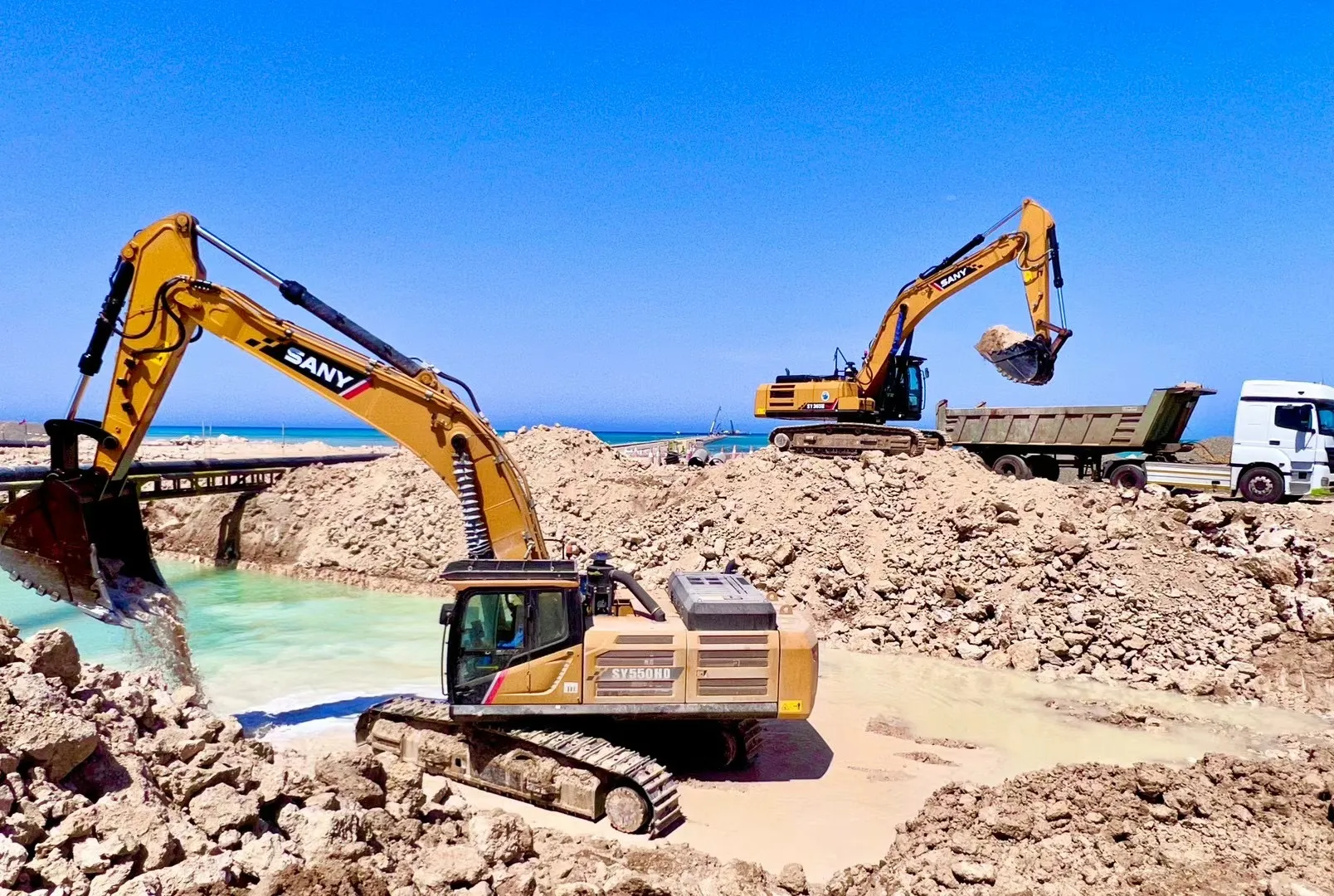 SY550HD | Excavatrice large - Groupe SANY