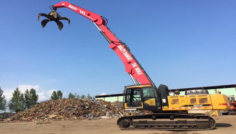 SMHW48-D | 48t Electric Material Handler | Material Handler | SANY Group