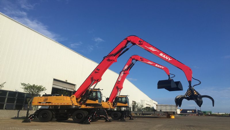 SMHW48-D | 48t Electric Material Handler | Material Handler | SANY Group