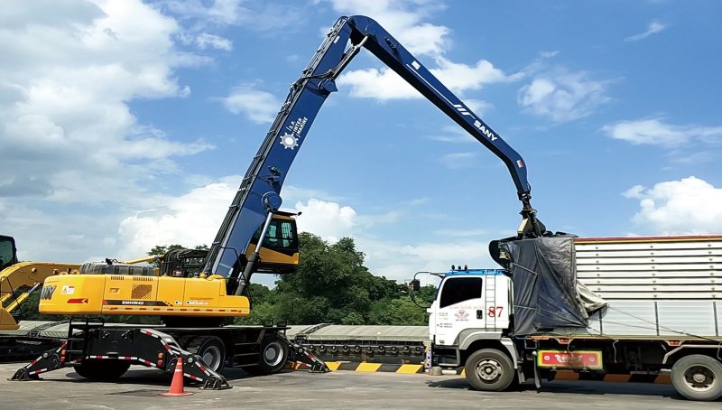 SMHW48-D | 48t Electric Material Handler | Material Handler | SANY Group