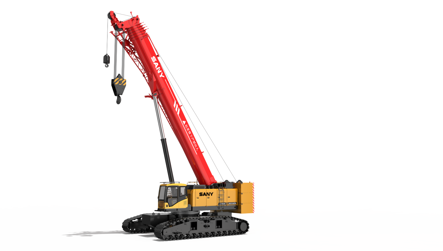 SCC1300TB | 130t Telescopic Boom Crawler Crane | Crawler Crane | SANY Group