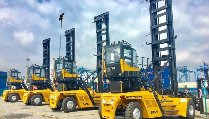 SDCY100K8-T | 10t Twin Empty Container Handler | Empty Container Handler | SANY Group