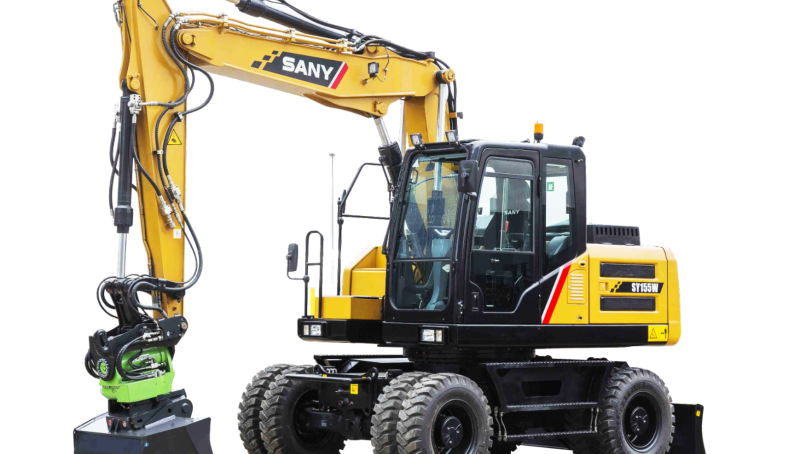 SY155W(Tier4 F & Stage Ⅴ) | Wheel Excavator | Wheel Excavator | SANY Group