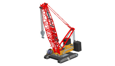 SCI3000A | 300T Lattice Boom Crawler Crane | Crawler Crane | SANY Group