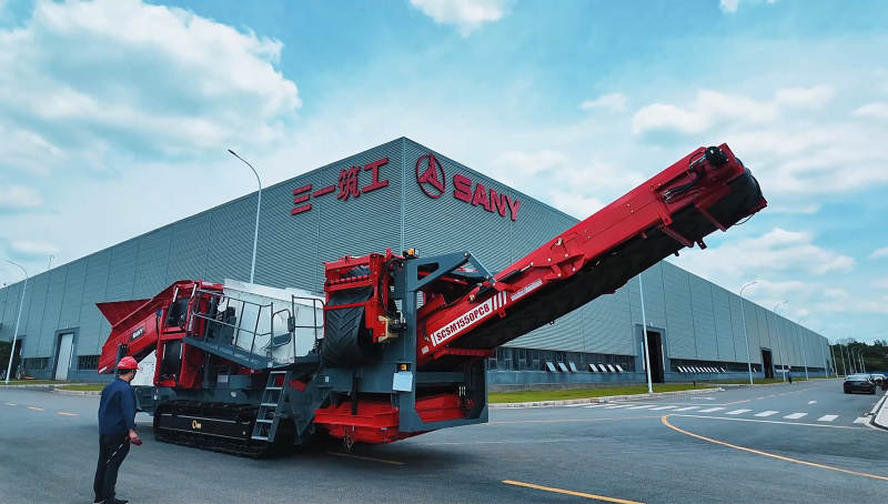 Mobile Scalper | Fully hydraulic driven, Efficient screening | SANY Group