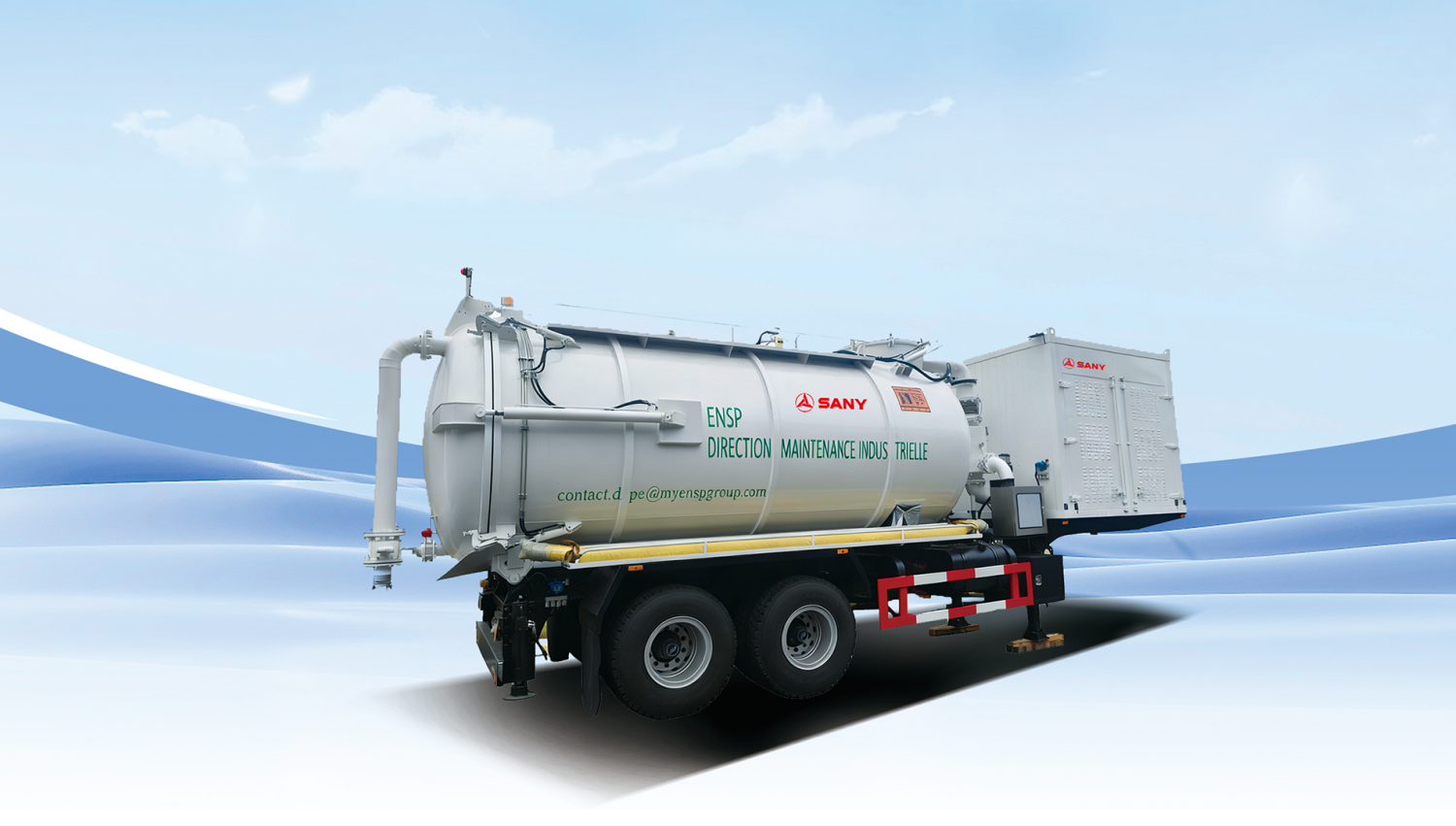 Pneumatic Sand Removal Trailer | Pneumatic Sand Removal Trailer | SANY ...