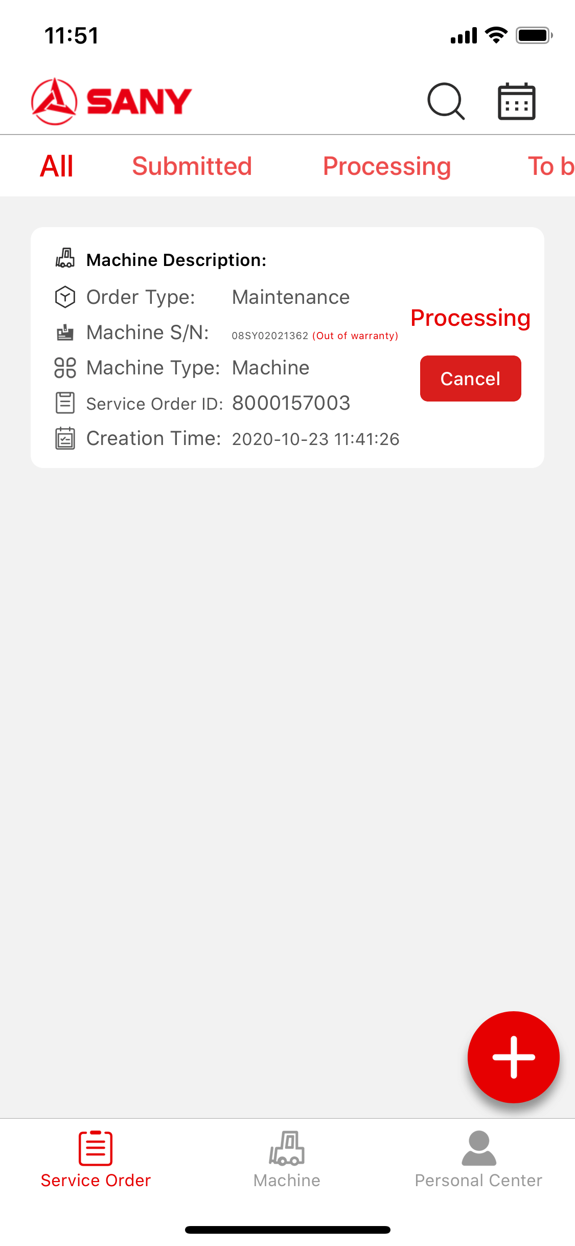 Service Cloud - SANY Group